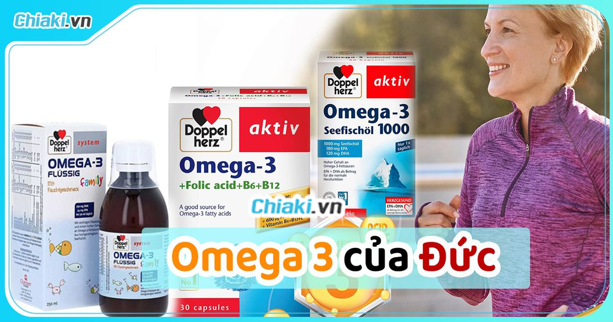 Top 5 Sản Phẩm Omega 3 Tốt Nhất Từ Đức
