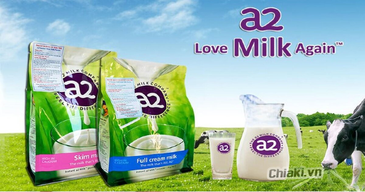 Bí quyết pha sữa A2 nguyên kem bột giúp bé tăng cân hiệu quả