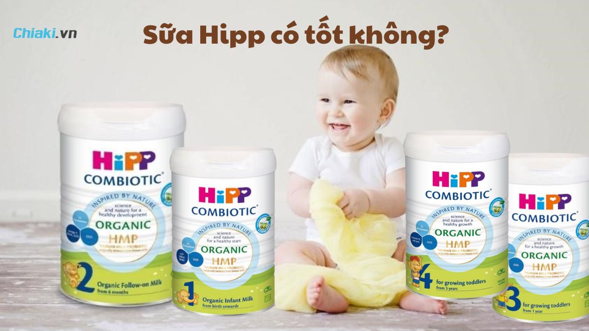 Sữa Hipp có tốt không? Có giúp bé phát triển cân nặng không?