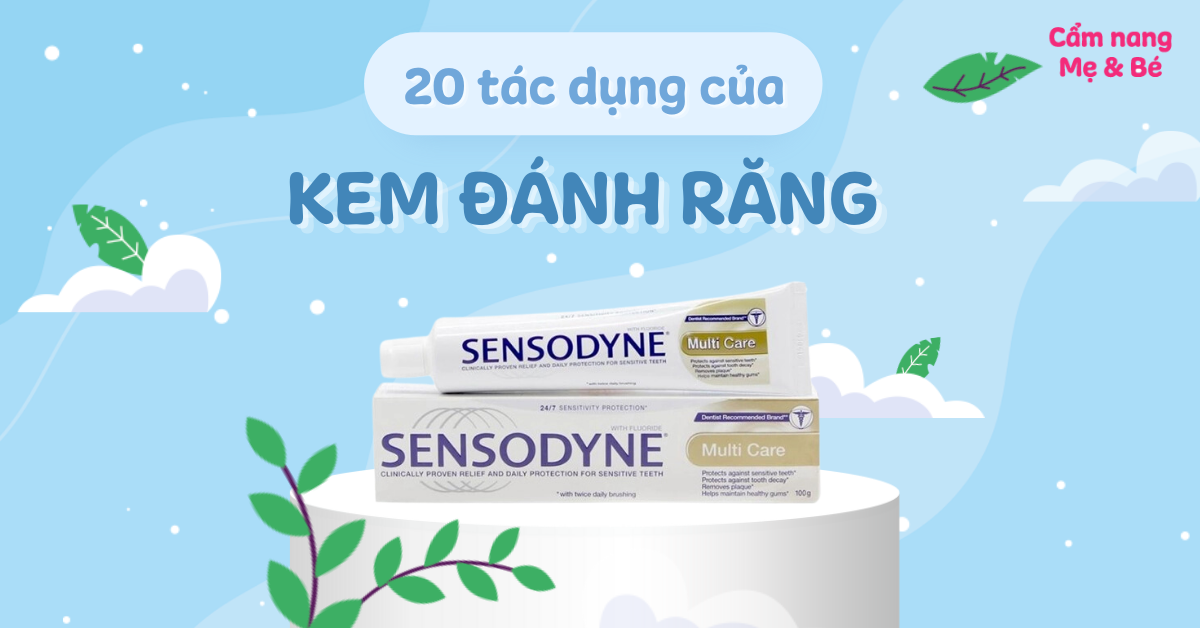 20 công dụng của kem đánh răng trong làm đẹp da và cuộc sống bạn nên biết
