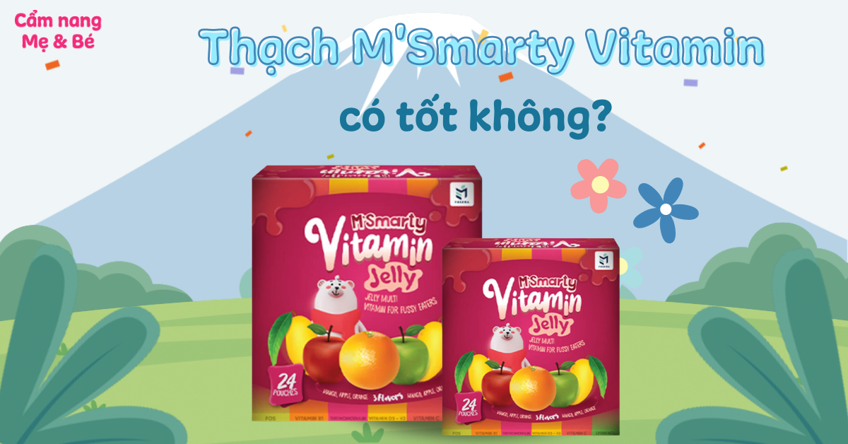 Đánh giá về thạch M'Smarty Vitamin - Có nên sử dụng không? Mua ở đâu ...