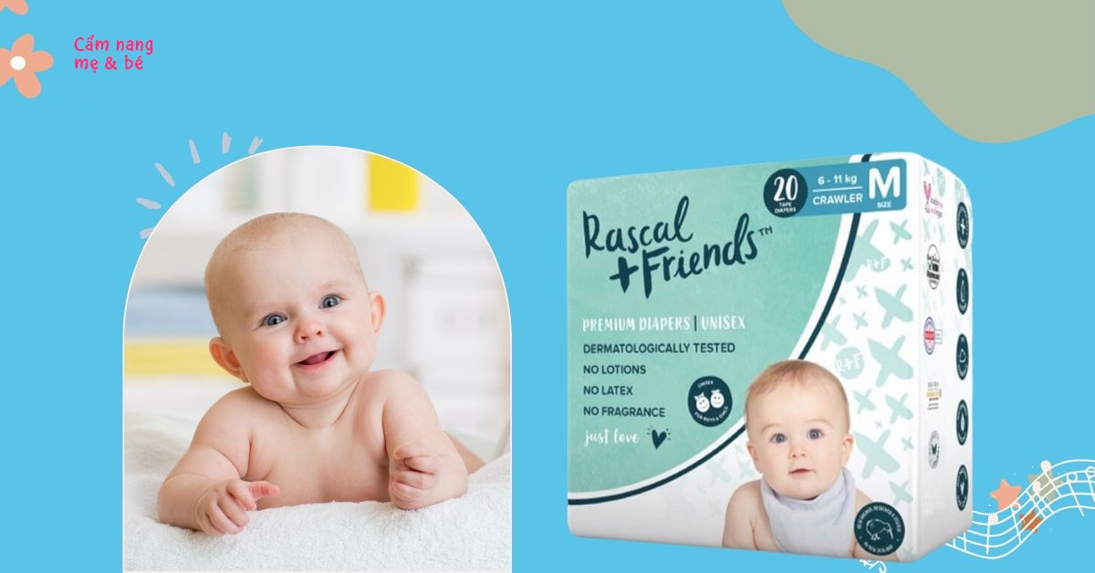 Đánh giá bỉm Rascal Friend của quốc gia nào? Có tốt không? Những ưu ...