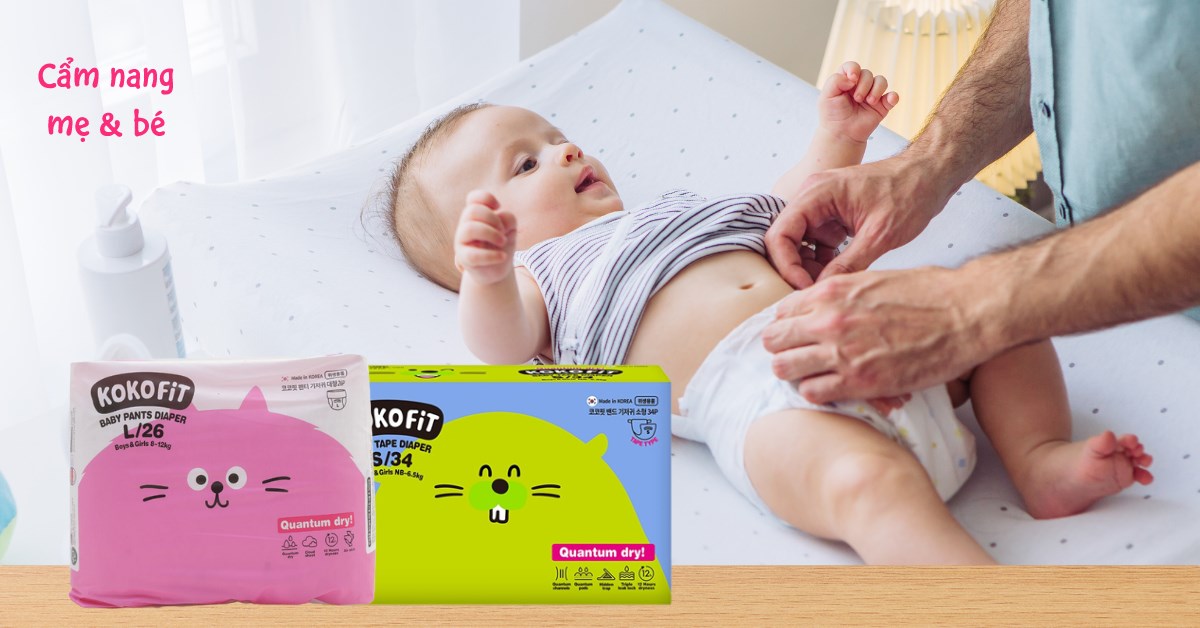 Xem xét về bỉm Kokofit: an toàn và hiệu quả cho bé? Nên mua không?