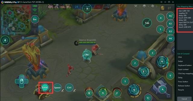 Hướng dẫn sử dụng Custom Macro của MEmu trong Key-mapping - Mytour