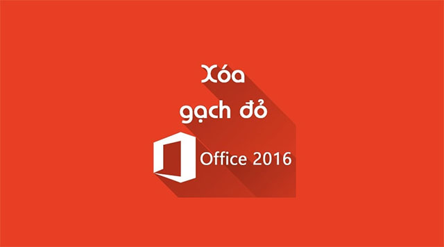 Cách loại bỏ gạch chân đỏ trong Microsoft Word - Mytour
