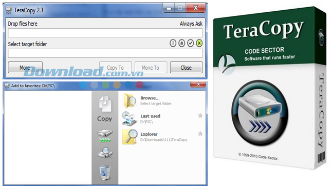 Hướng dẫn cài đặt và sử dụng TeraCopy để tăng tốc sao chép dữ liệu - Mytour