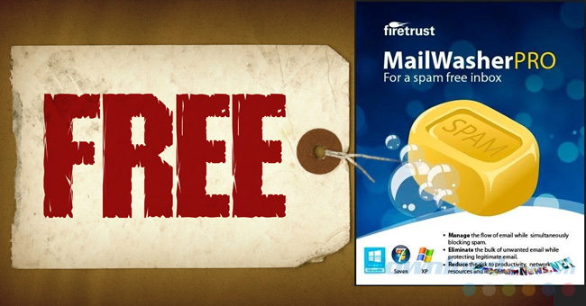 [Miễn phí] Sở hữu bản quyền MailWasher Pro 7 - Mytour