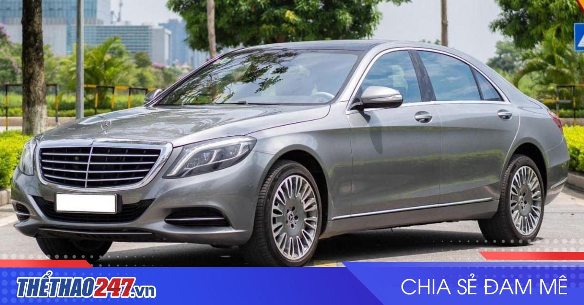Bánh cuốn 10 năm, chiếc xe Mercedes-Benz S500L sang trọng được đưa ra bán với giá ‘lỗ’ hàng tỷ đồng