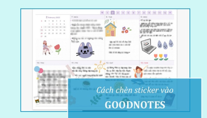 Hướng Dẫn Thêm Sticker Vào Goodnotes: Đội Yêu Thích Sự Tinh Tế Nhất ...