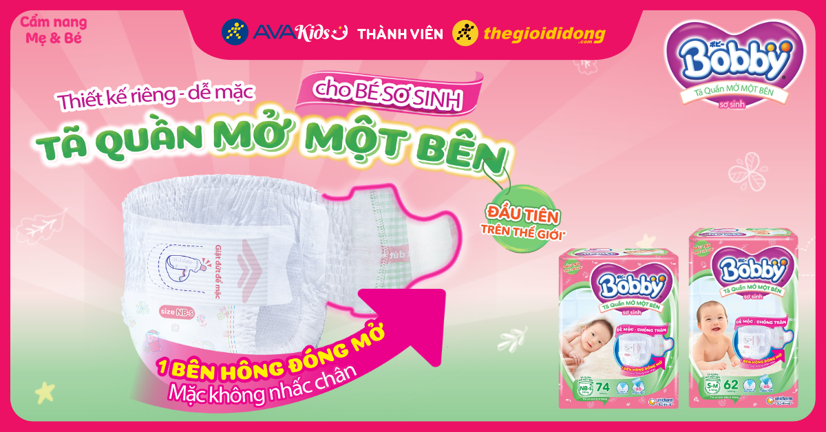Bobby sắp có dòng tã quần mới tại Mytour