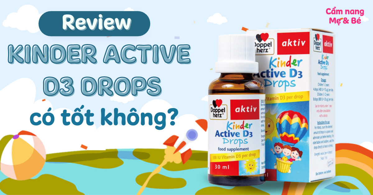 Đánh giá về siro Doppelherz Aktiv Kinder Active D3 Drops - liệu có hiệu ...