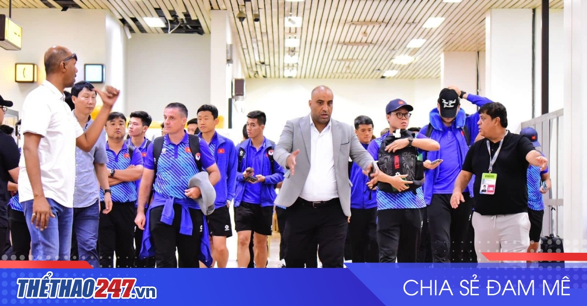 ĐT Việt Nam chính thức đặt chân đến Iraq