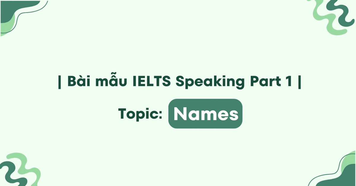 Topic: Titles | IELTS Speaking Part 1 Sample (with Vocabulary)