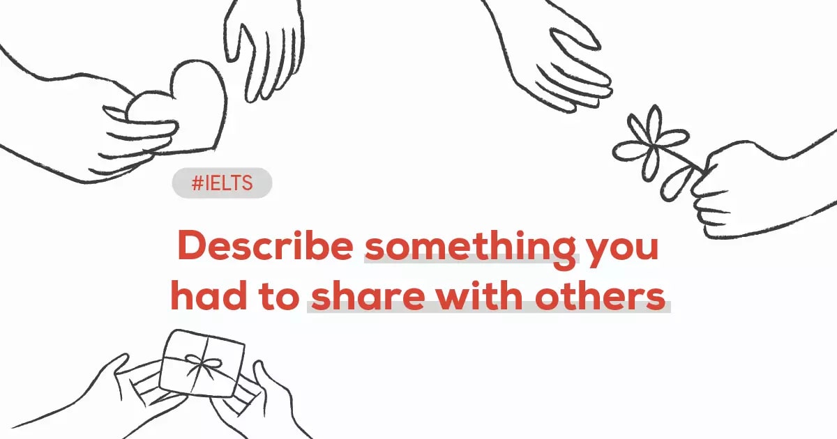 Illustrate a situation where you had to distribute something among ...