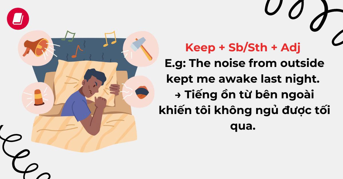 Công thức Keep | Cấu trúc, cách dùng và bài tập cơ bản