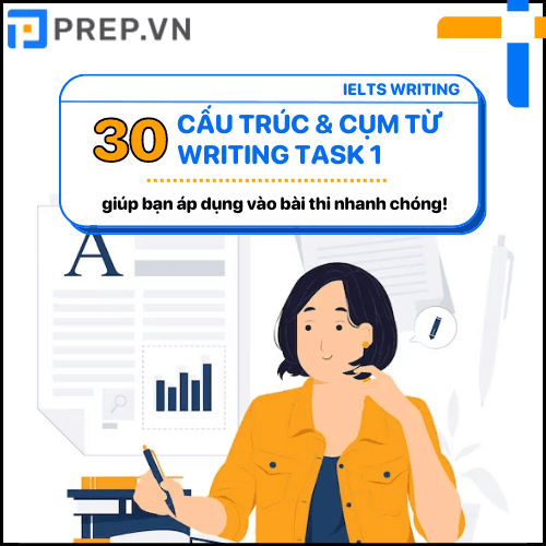 30 Cấu Trúc Và Cụm Từ Sử Dụng Trong Writing Ielts Task 1