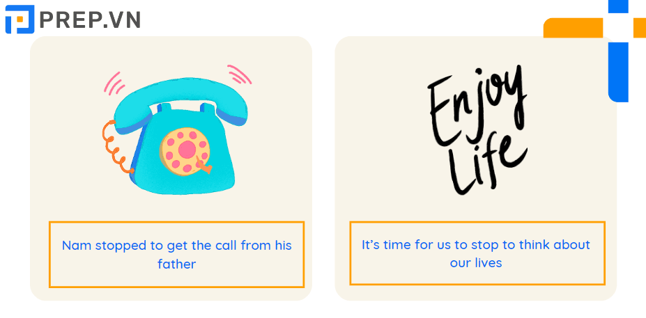 Stop Structure: How to use & differentiate Stop to V/ Stop Ving