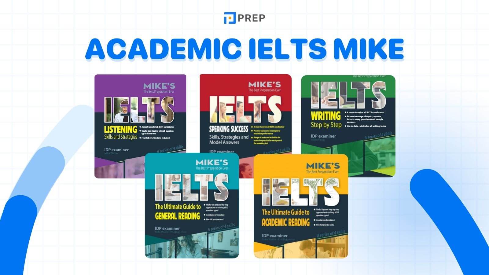 [PDF + Audio] Get your hands on 4 free IELTS Mike books