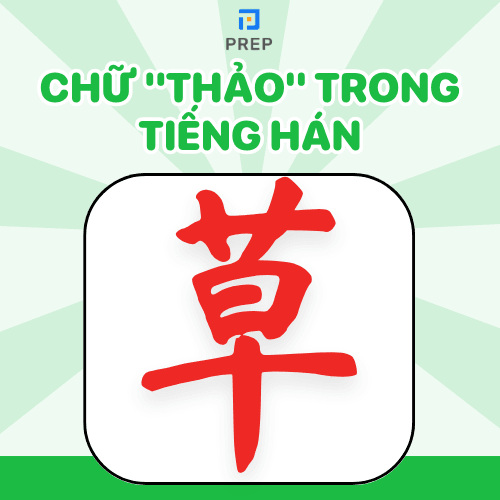 Bộ Thảo, chữ Thảo trong chữ Hán (草): Ý nghĩa, cách viết