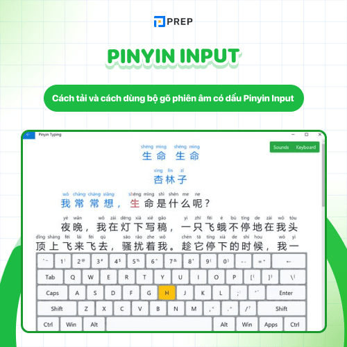 Phương pháp sử dụng Pinyin Input để nhập phiên âm tiếng Trung có dấu