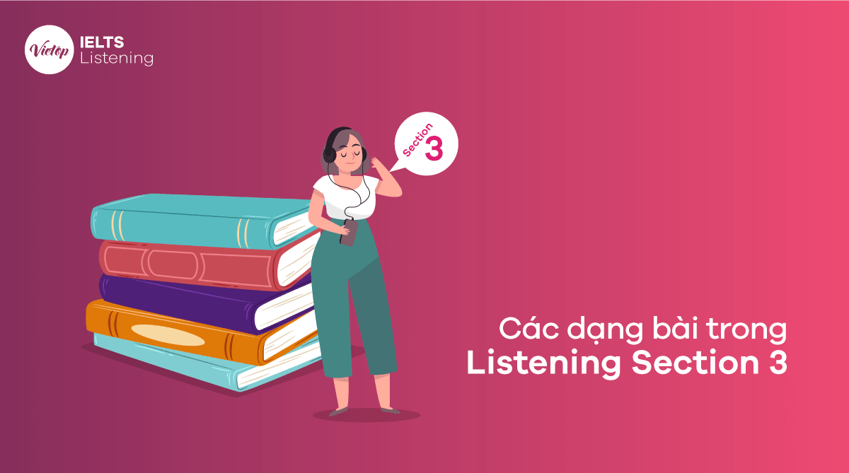 Different types of exercises in IELTS Listening Section 3 - Mytour