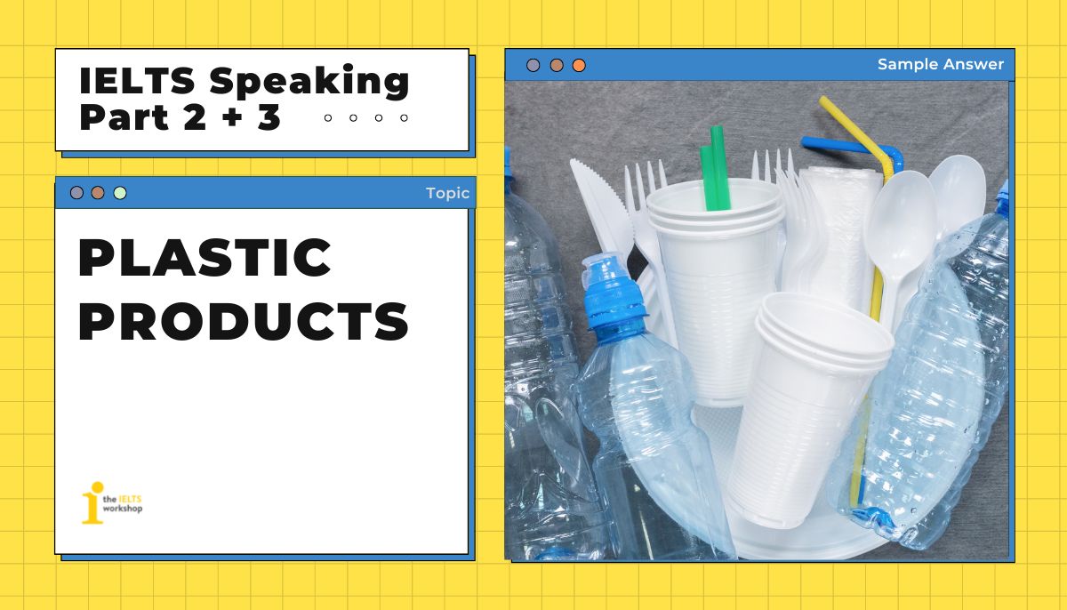 Talk about an occasion when you witnessed significant plastic pollution ...