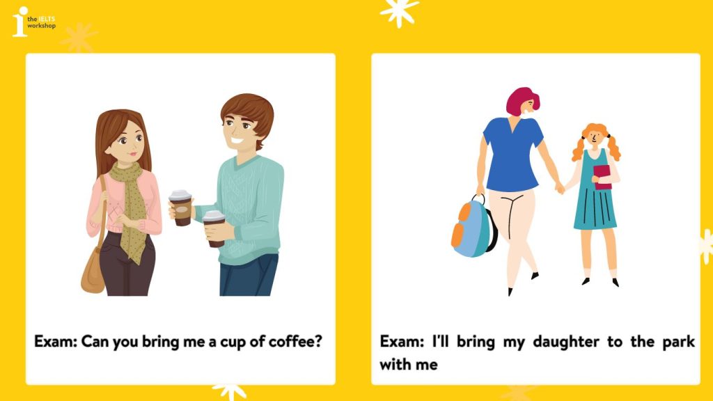 Guide to distinguish Bring and Take in detail and easily understandable