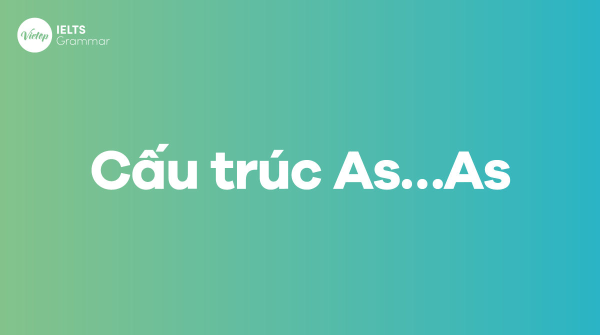 Exploring the structure of As ... as in English with accompanying exercises