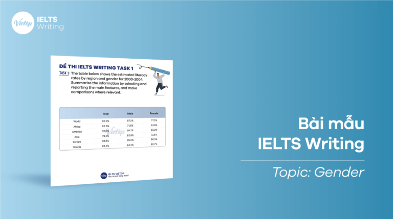 Topic Gender – IELTS Writing examples