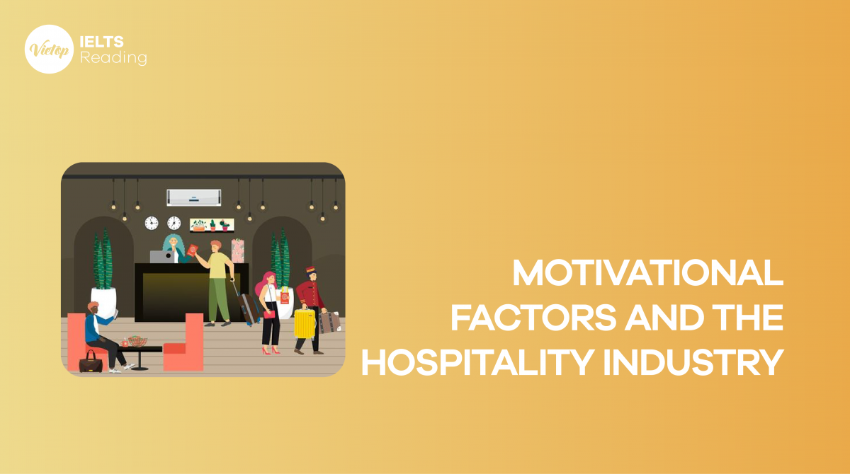 Factors that drive motivation in the hospitality sector - Mytour