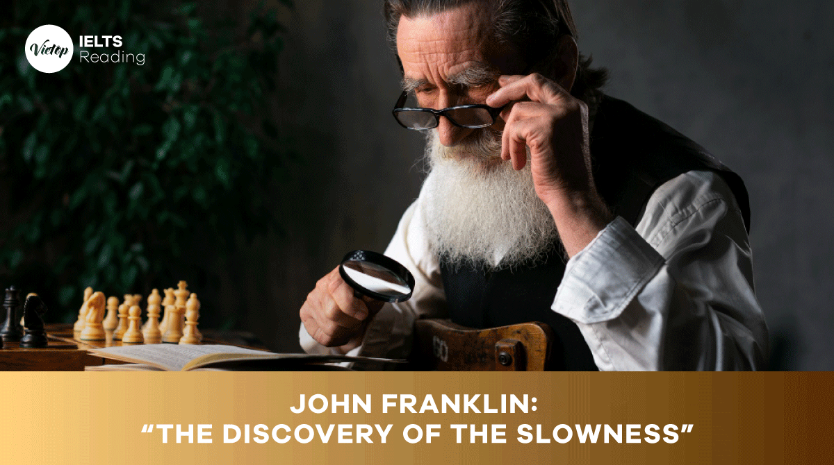 John Franklin: Exploring the Notion of Slowness - Mytour