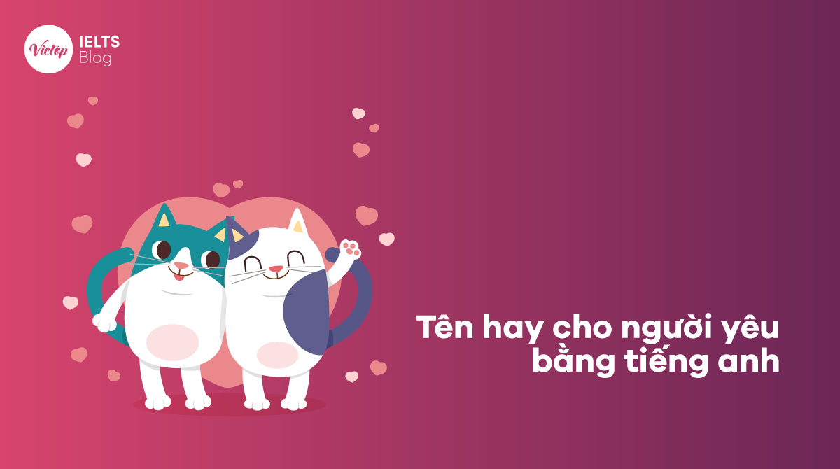 Save a list of cute names for your loved one in English