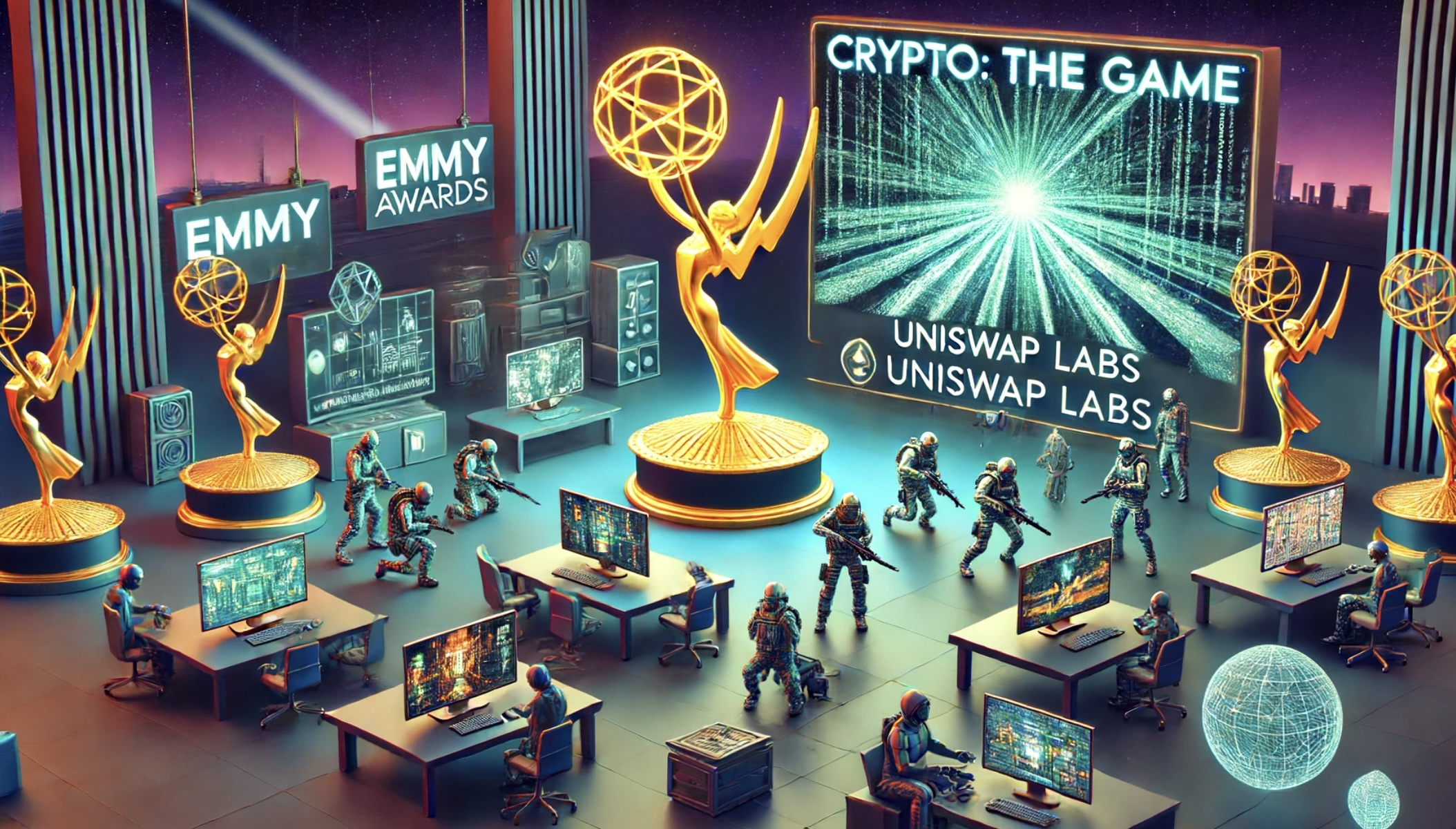 Trò chơi Crypto sinh tồn: The Game của Uniswap Labs đề cử giải Emmy danh giá