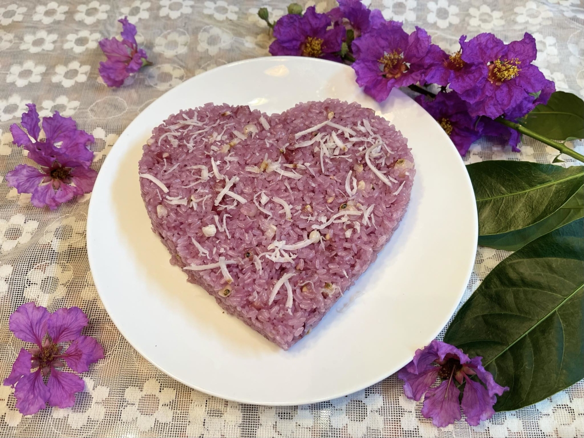 Xôi ngô tím Điện Biên