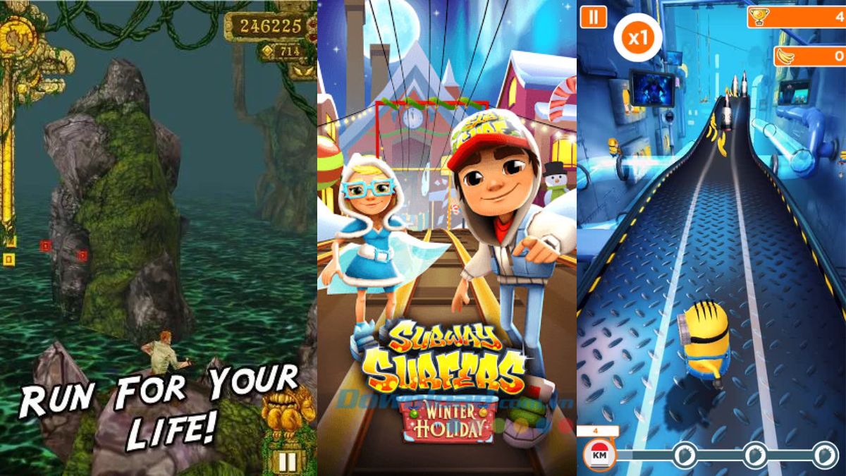 Tốp 12 trò chơi chạy miễn phí hấp dẫn nhất, cực kỳ thú vị, mới nhất