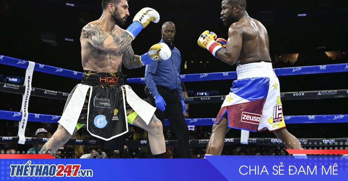Floyd Mayweather trở lại sàn đấu, gặp gỡ John Gotti III, con trai của ...