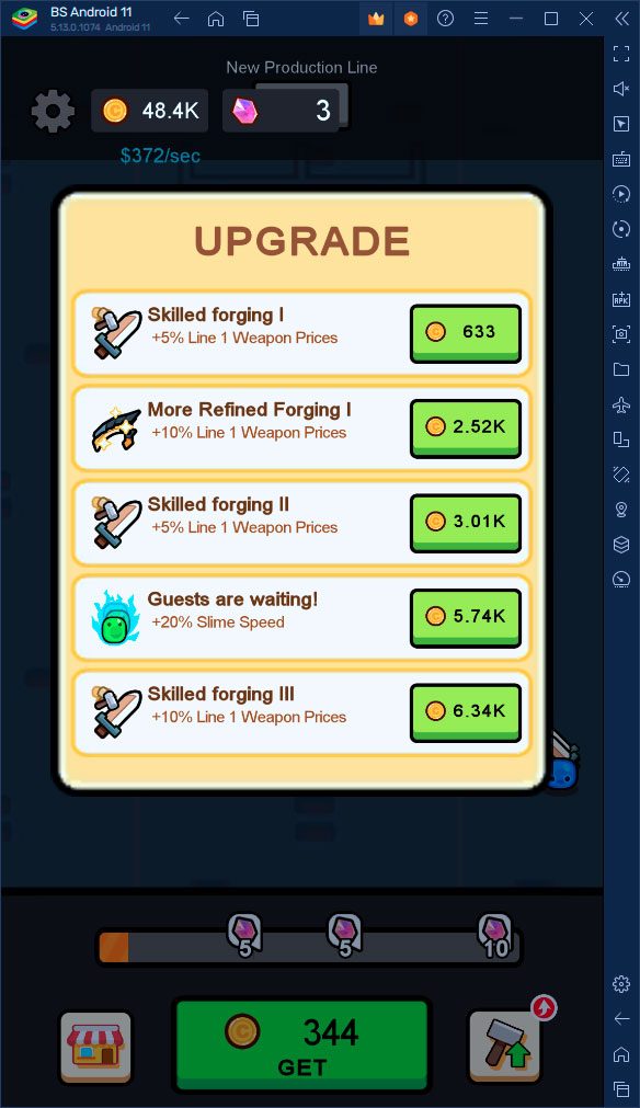 Trải nghiệm Slime Weapon Master trên PC qua BlueStacks: Hướng dẫn chi tiết