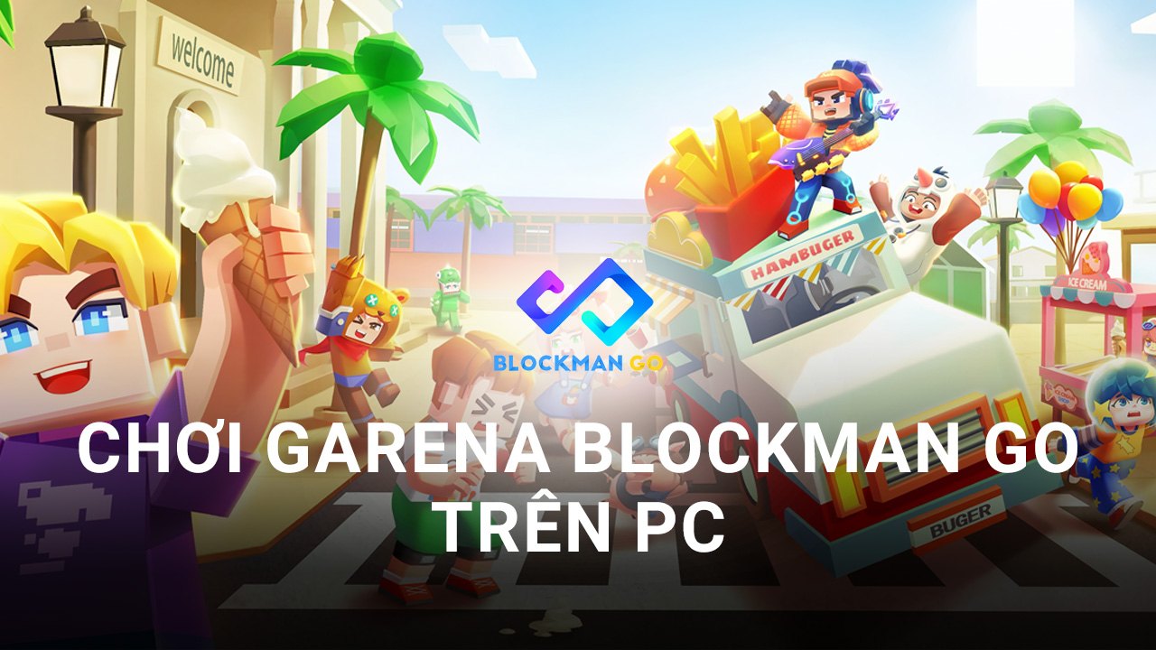 Trải nghiệm trò chơi thế giới mở Garena Blockman GO trên PC với BlueStacks