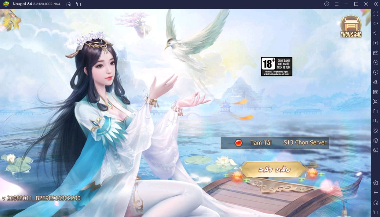 Trải nghiệm game thế giới tu tiên Tiên Ma Đại Lục trên máy tính với ...