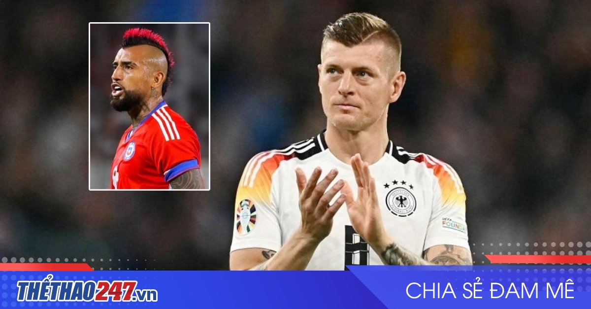 Arturo Vidal: Toni Kroos đã học hỏi nhiều điều từ tôi | Euro 2024