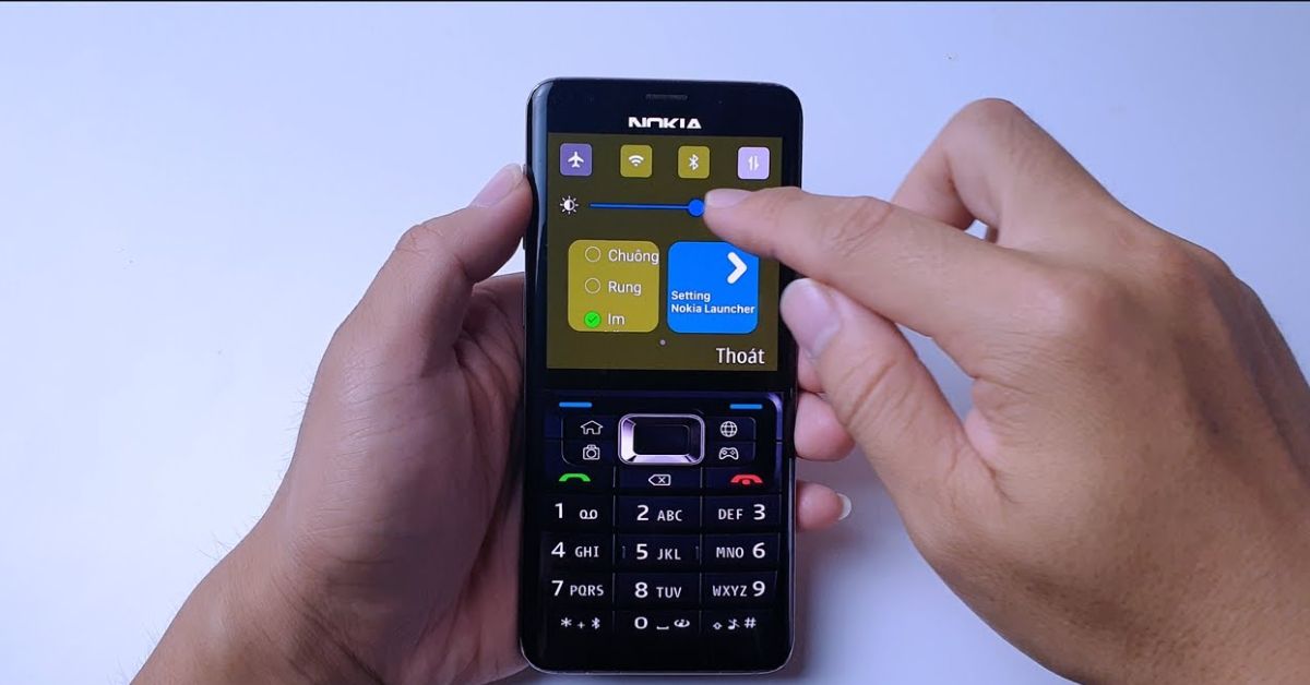 Biến giao diện Android thành Nokia 1280 với Nokia Launcher