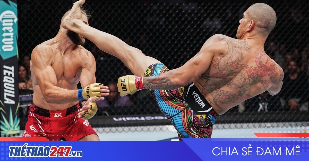 Alex Pereira tiếp tục thành công với chiến thắng mới nhất tại sự kiện ...