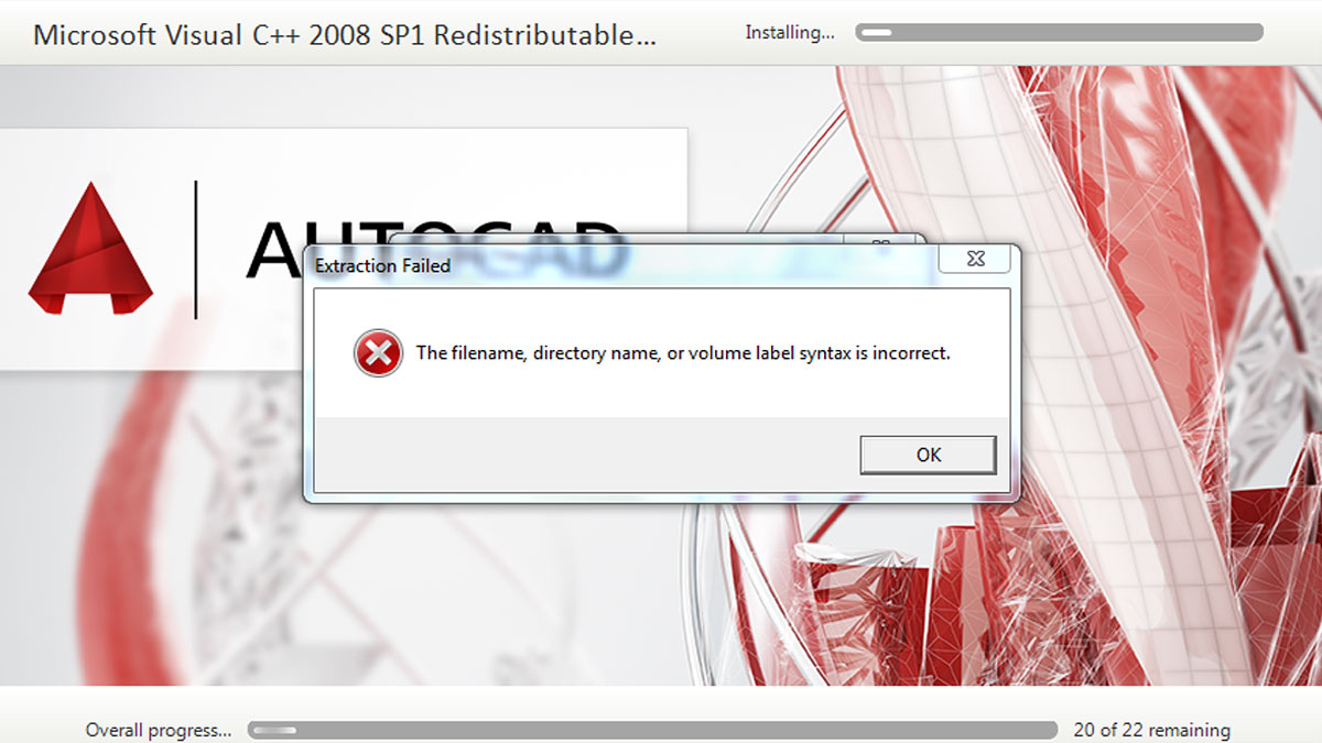 Autocad gặp sự cố - 12 cách sửa lỗi trong Autocad