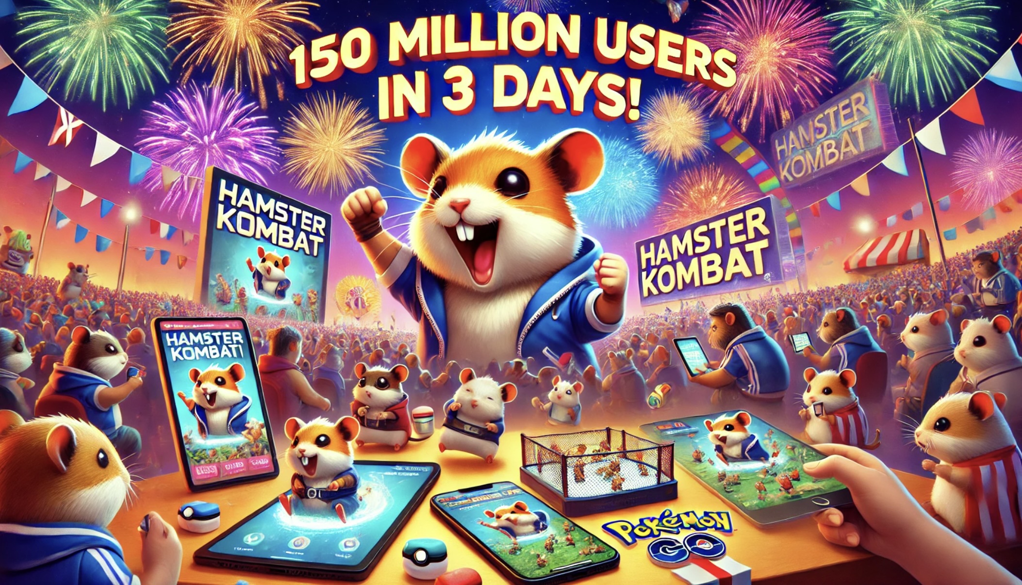 Hamster Kombat chỉ cần 3 ngày để đạt 150 triệu người dùng, vượt qua ...