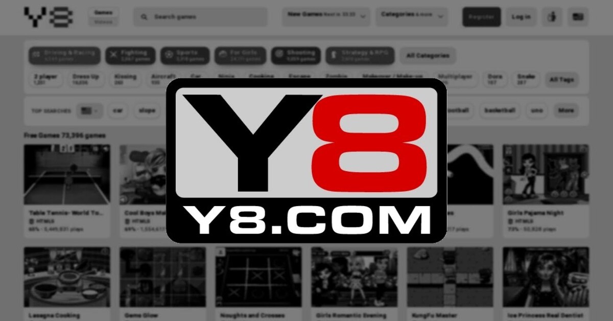 Trò chơi Y8 trực tuyến miễn phí phù hợp cho mọi độ tuổi