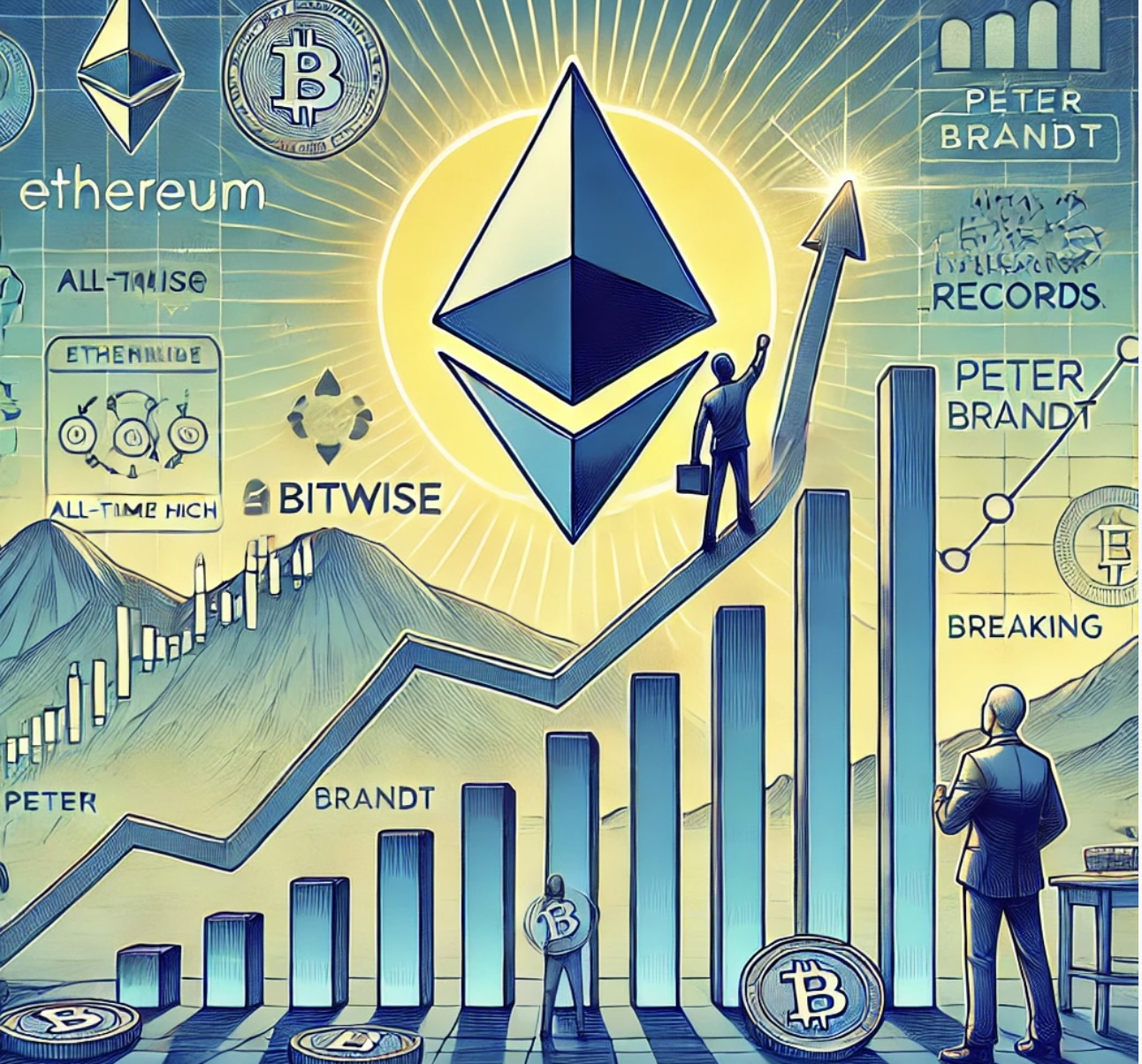 ETH chuẩn bị đạt đỉnh lịch sử mới: Peter Brandt, Bitwise