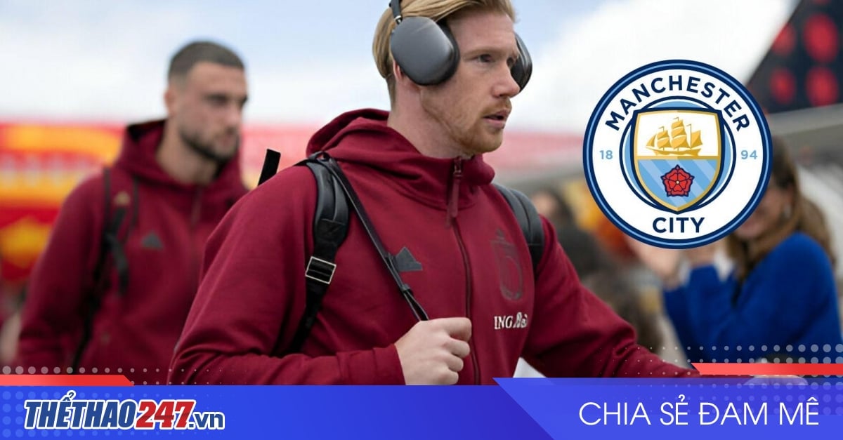 De Bruyne Rời Man City để đến Miền đất Hứa