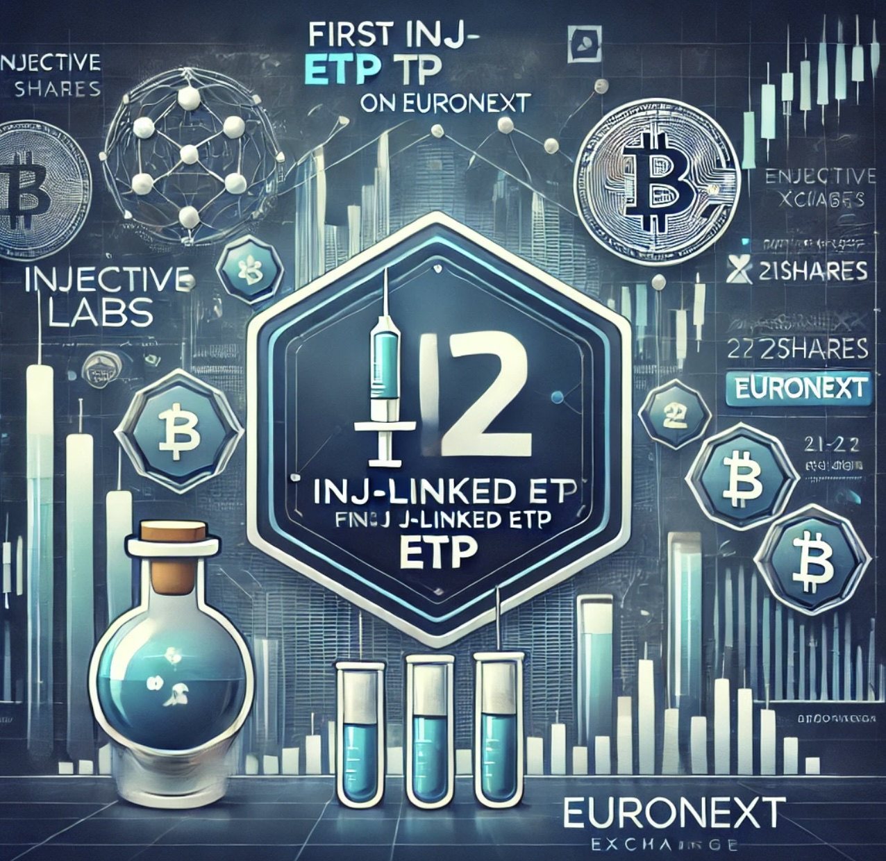 Injective Labs và 21Shares giới thiệu ETP kết hợp với token INJ trên các sàn giao dịch Euronext