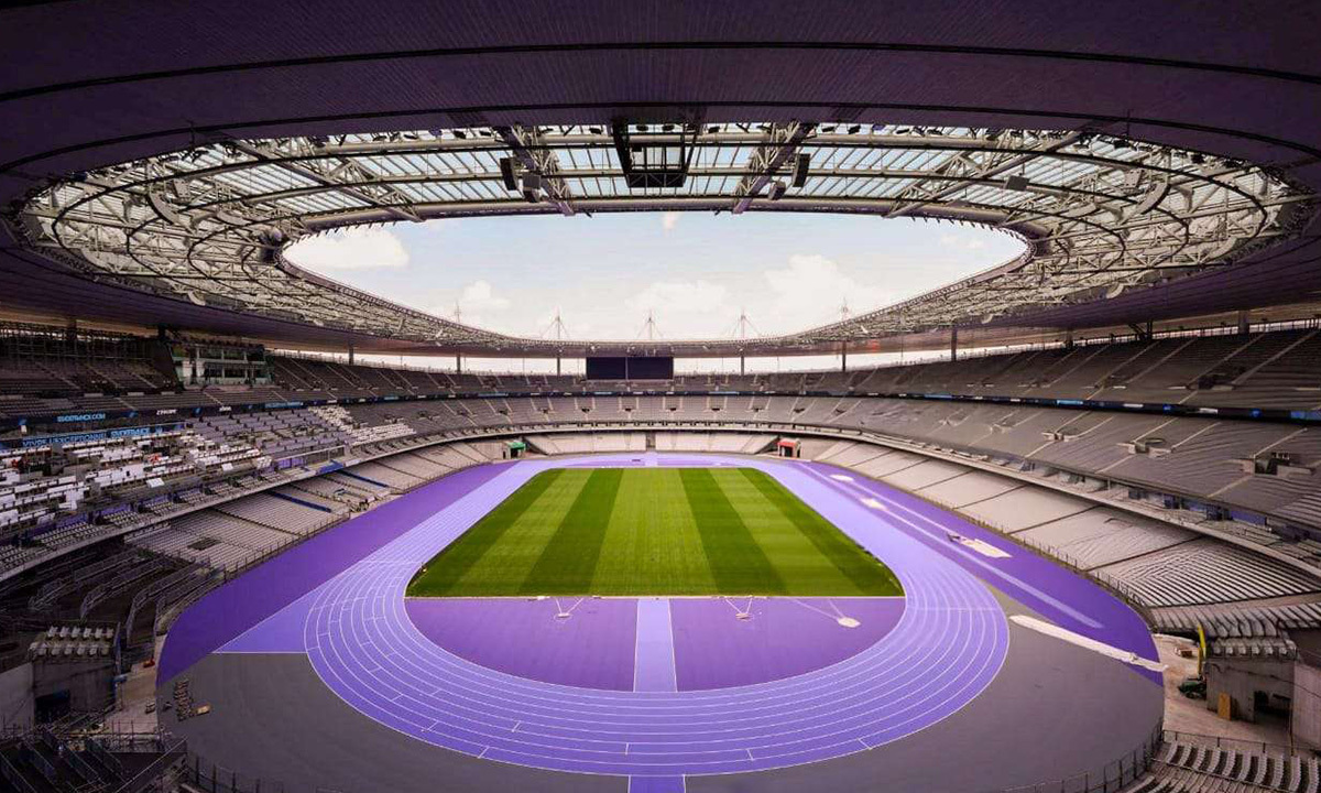 Đường chạy màu tím ở Olympic Paris có điều gì đặc biệt?