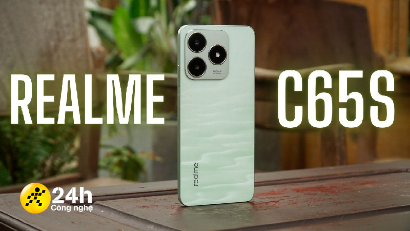 Trên tay realme C65s: Thiết kế tinh tế, hiệu năng mạnh mẽ với vi xử lý ...